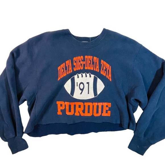 Vintage | Shirts | Vintage 991 Purdue University Delta Sig Delta Zeta ...